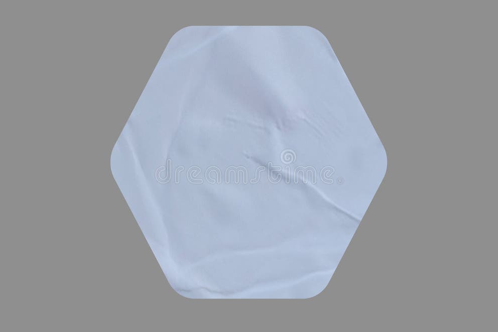 Blank Sticker Texture Design for Mockup Template Stock Illustration ...