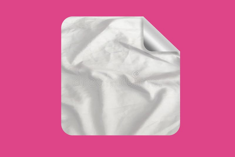 Blank Sticker Texture for Graphics Stock Illustration - Illustration of ...