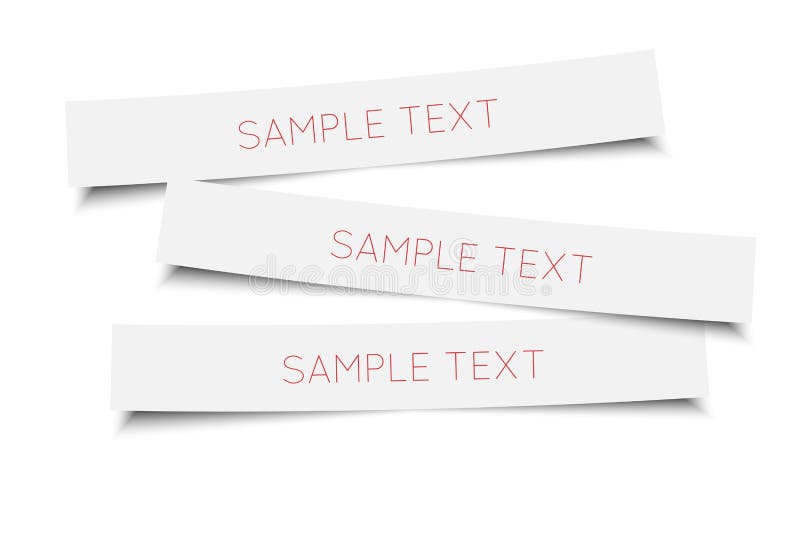 Blank stickers stock vector. Illustration of empty, blank - 46352922