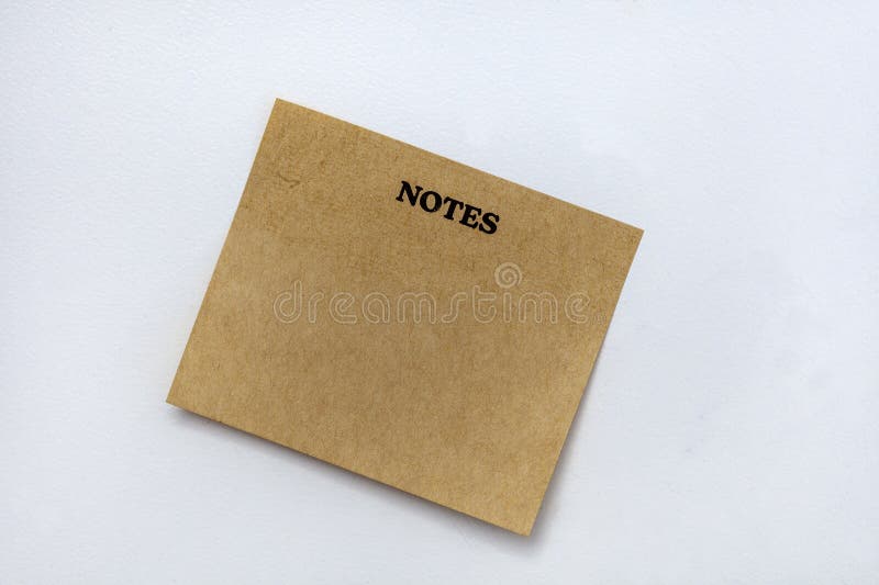 Note S for You To Make on this Little Sticky Stock Photo - Image of ...