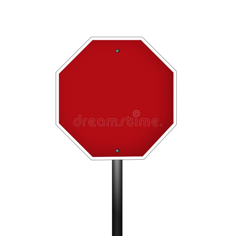 Stop Sign Blank Stock Illustrations – 14,210 Stop Sign Blank Stock ...