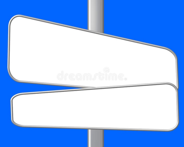 Blank Street Signs Stock Illustrations – 8,477 Blank Street Signs Stock ...