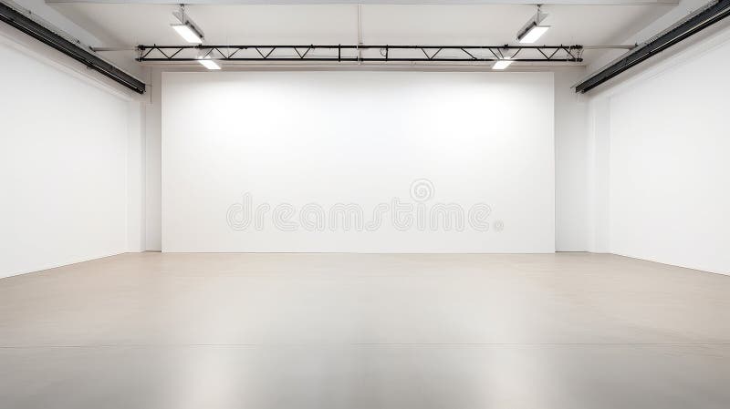 Blank Studio Empty Background Stock Illustration - Illustration of ...