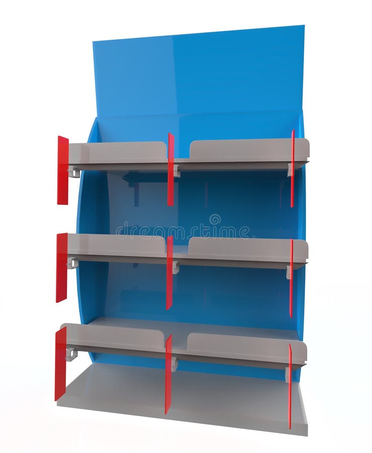 Display stand stock illustration. Illustration of clear - 142189478