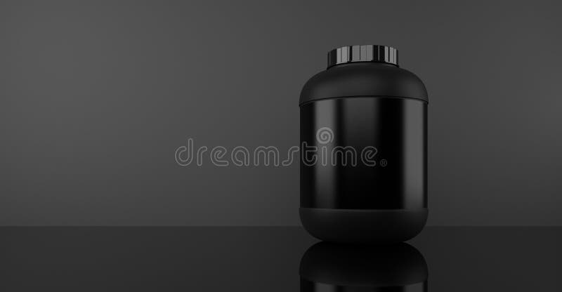 Blank Supplement Bottle Template Stock Photo - Image of drink, bottle ...