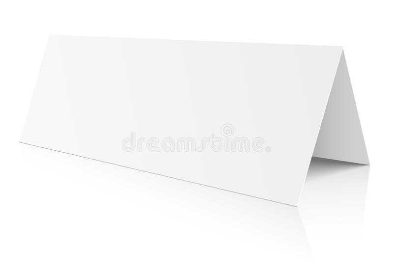 Blank Table Paper Card stock illustration. Illustration of card - 91419966