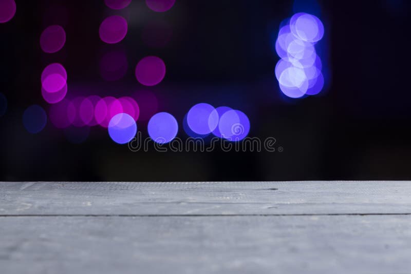 Blank table top stock photo. Image of blurred, blue - 210795718