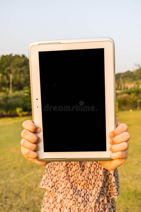 Blank Tablet Screen stock image. Image of business, smart - 39115747