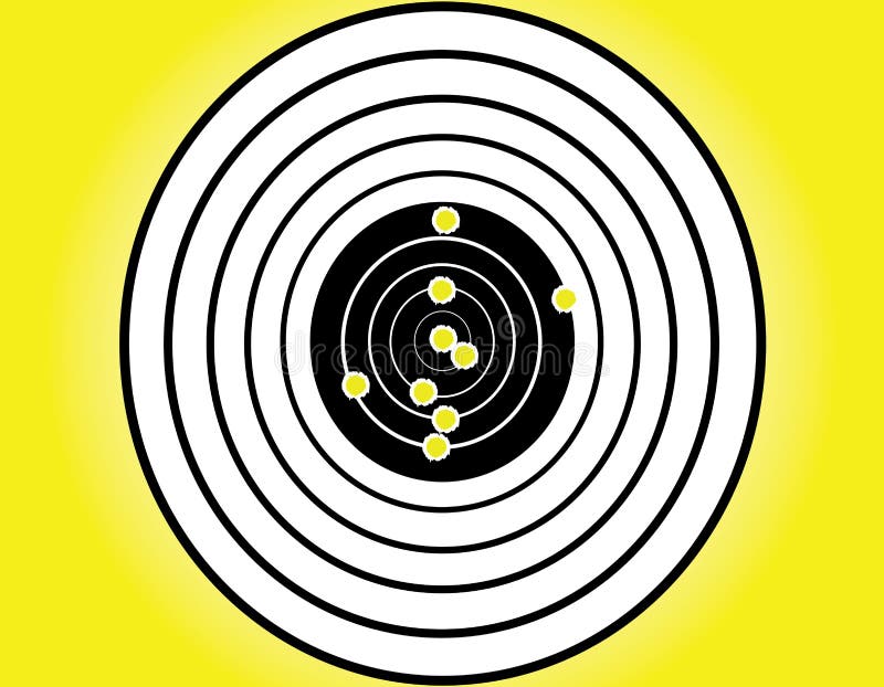 Blank target sport stock illustration. Illustration of people - 45476445