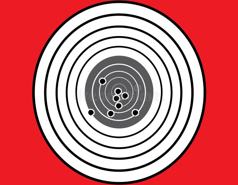 Blank target sport stock vector. Illustration of design - 48241812