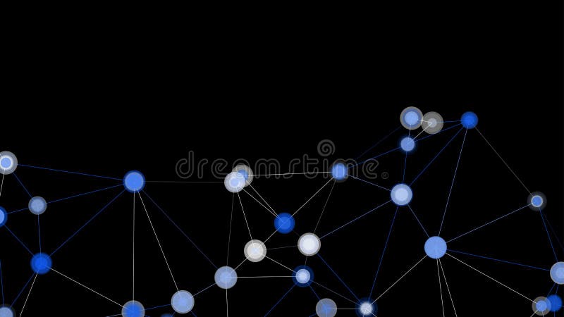 Blank Technical Vector Layout, Black Background Stock Vector ...