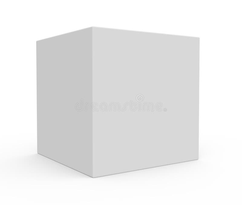 blank colored boxes template with design