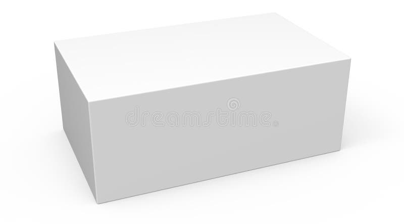 Blank template box model stock photo. Image of perspective - 80242894