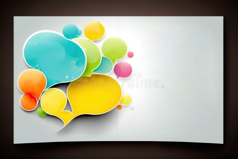 Blank Template for Quote Info or Dialog Design, Created with Generative ...