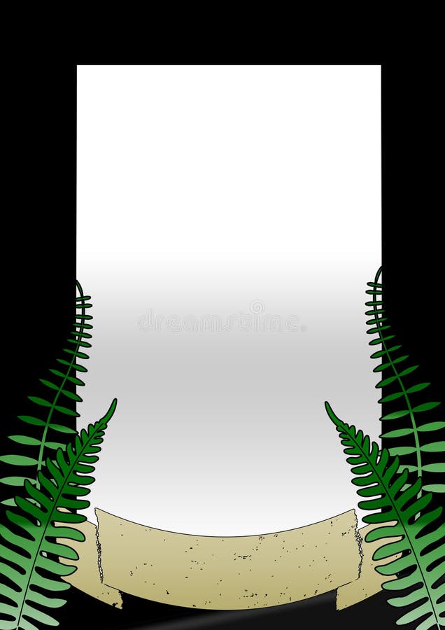 Blank template for text stock illustration. Illustration of white - 7571589