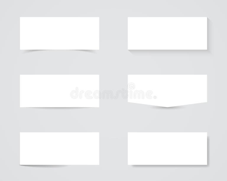 Blank Text Box Shadows stock vector. Illustration of card - 53318750