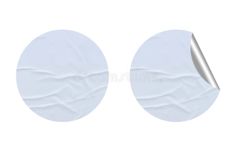 Blank Texture Sticker for Mockup Stock Image - Image of damaged, hand ...