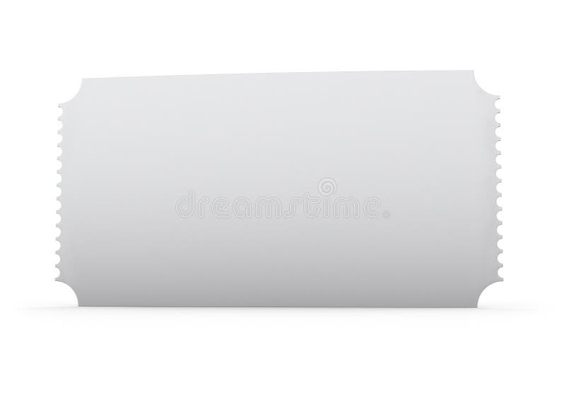 Blank Ticket stock illustration. Illustration of macro - 35209101