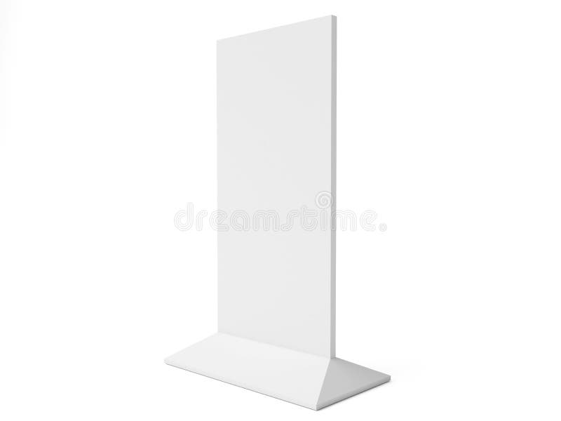 Blank Trade Show Booth. 3D Rendering Stock Illustration - Illustration ...