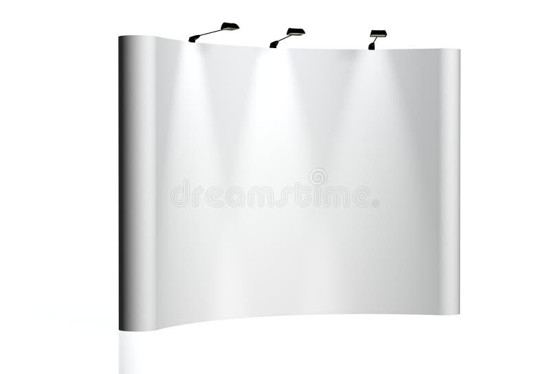 Blank Trade Show Booth for Designers Icon Stock Illustration ...
