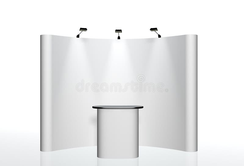 Blank Trade Show Booth for Designers Icon Stock Illustration ...