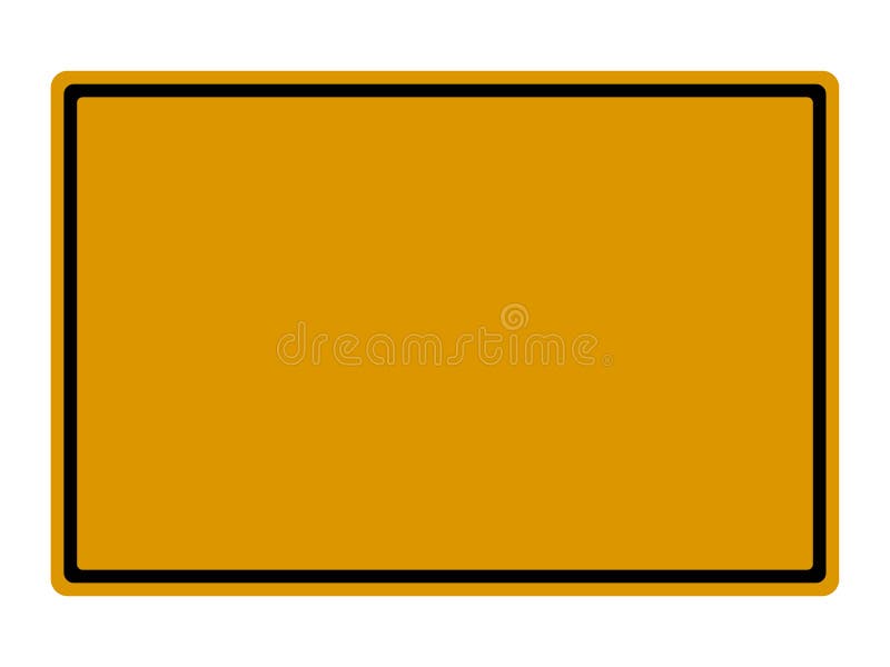 Blank Traffic Signs from Illustrations Stock Illustration ...