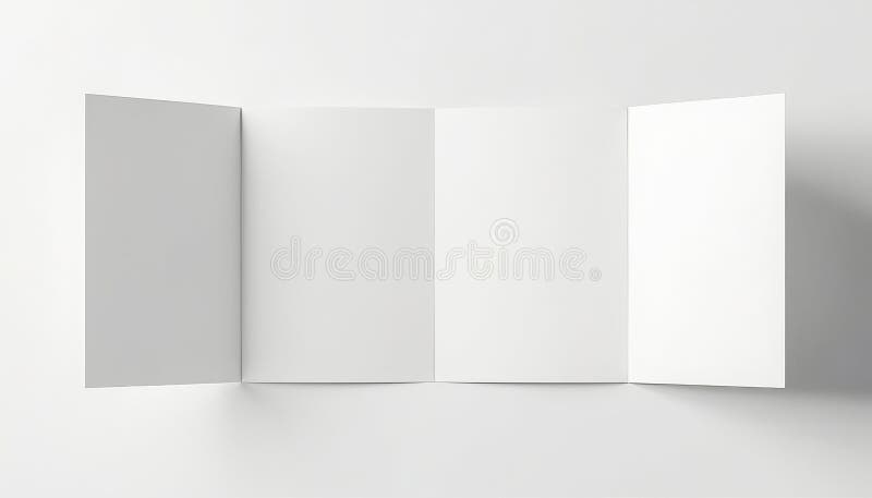 Blank Tri Fold Brochure Template Word Blank Tri Fold Paper Brochure