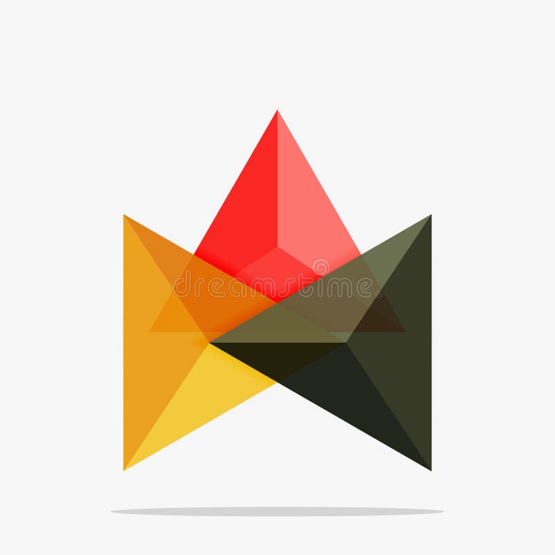 Blank Triangle Infographic Backgrounds Stock Vector - Illustration of ...