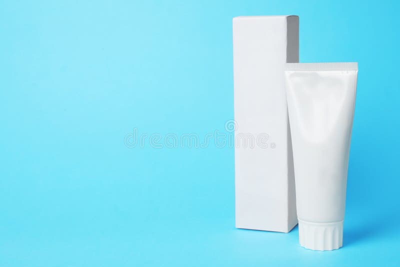 Blank Toothpaste Product Box Stock Image - Image of toothpaste ...
