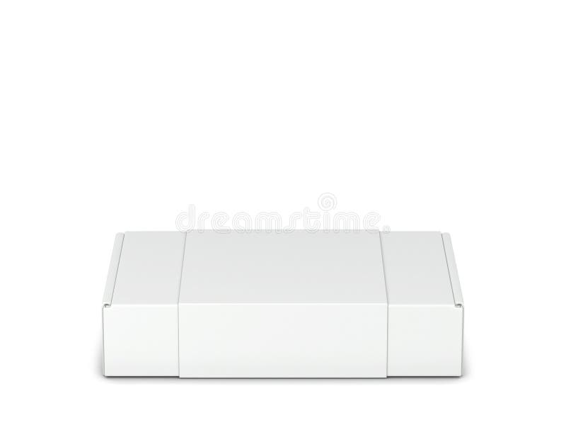 Flap Packaging Box Mockup Stock Illustrations – 1,073 Flap Packaging ...