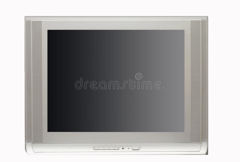 Blank TV stock image. Image of isolated, electrical, electronic - 2800155