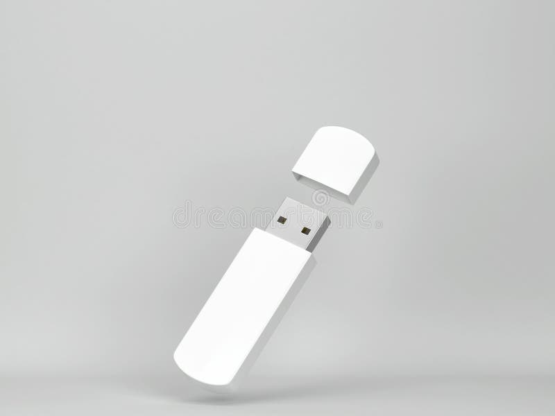 Plastic Usb Flash Card Mockup Stock Illustrations – 264 Plastic Usb ...