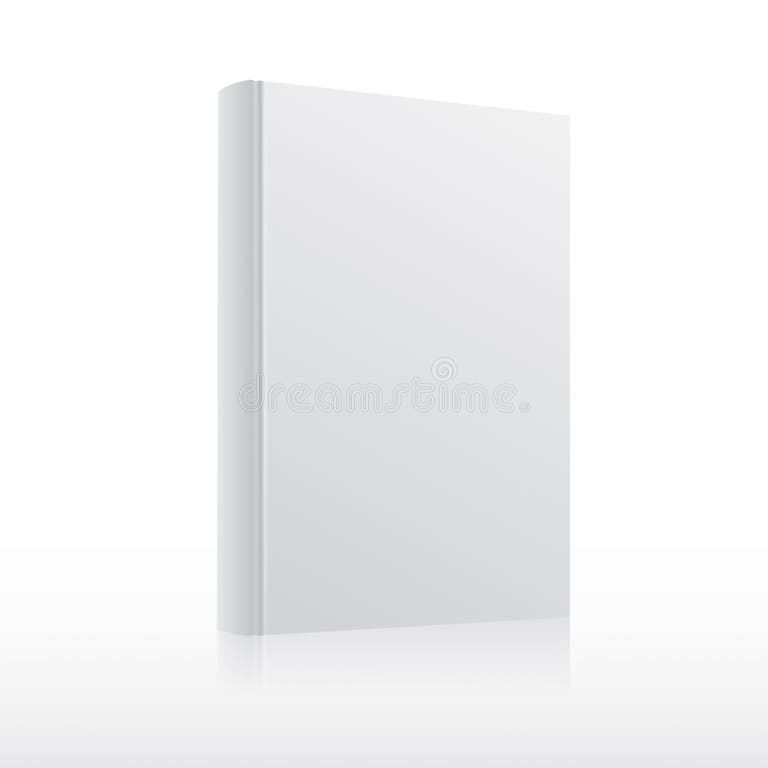 Blank White Book Cover Template Stock Illustrations – 54,675 Blank ...