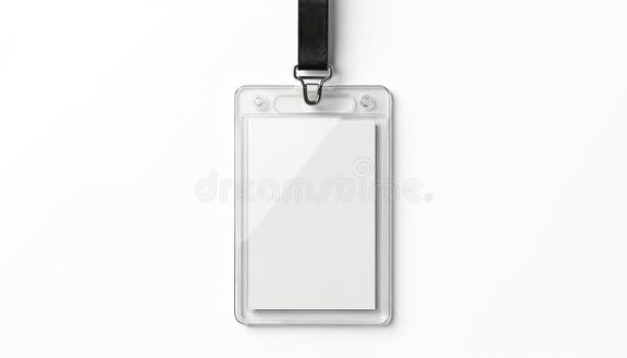 Blank White Vertical Id Card Stock Illustrations – 314 Blank White ...