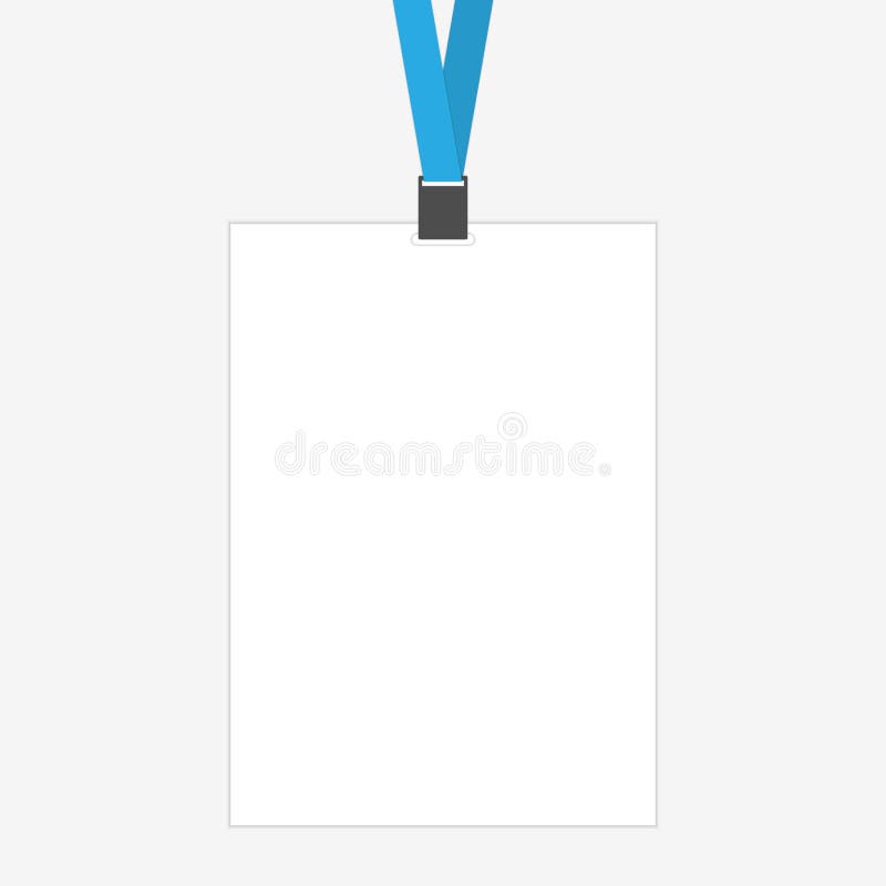Blank Vertical Id Card Templates