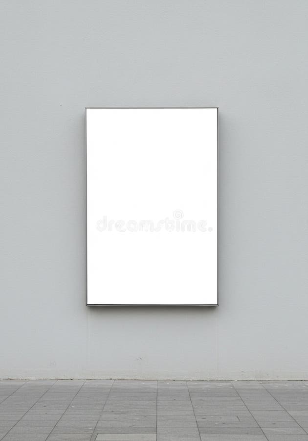 Blank Vertically Oriented White Canvas Stock Illustrations – 13 Blank ...