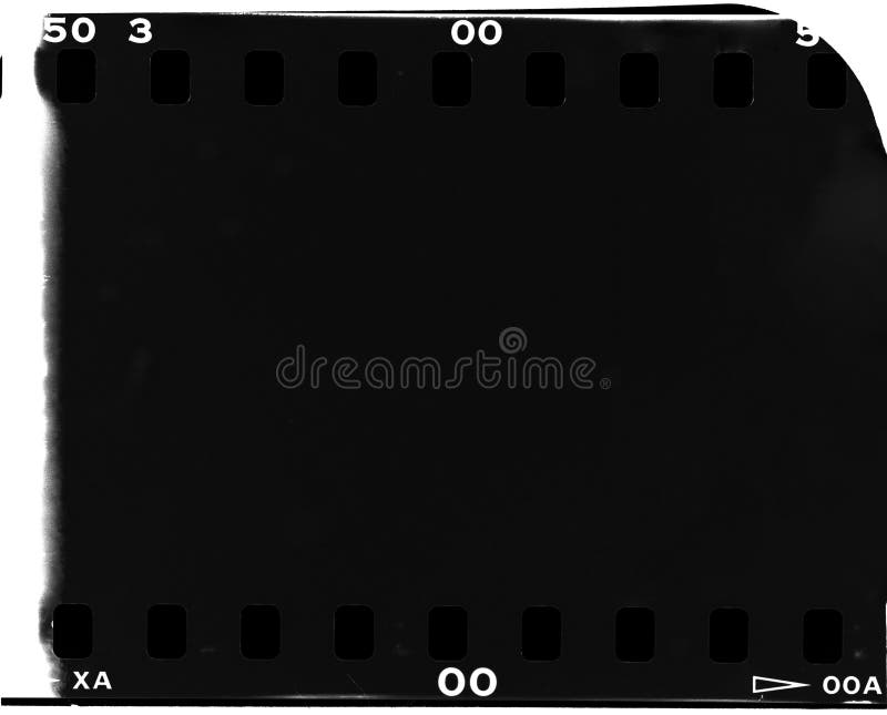 Blank Vintage Film Negative Frame Stock Image - Image of blurred, mask ...