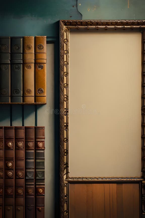 Blank vintage frame stock illustration. Illustration of frame - 276183289