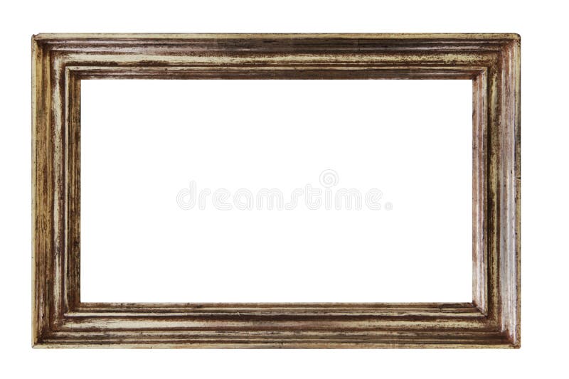 Blank Vintage Frame, Worn and Grungy Stock Image - Image of pattern ...