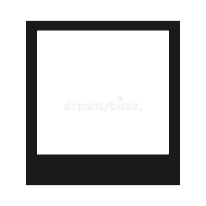 Instant Film Photo Frame Vector Stock Vector - Illustration of icon ...