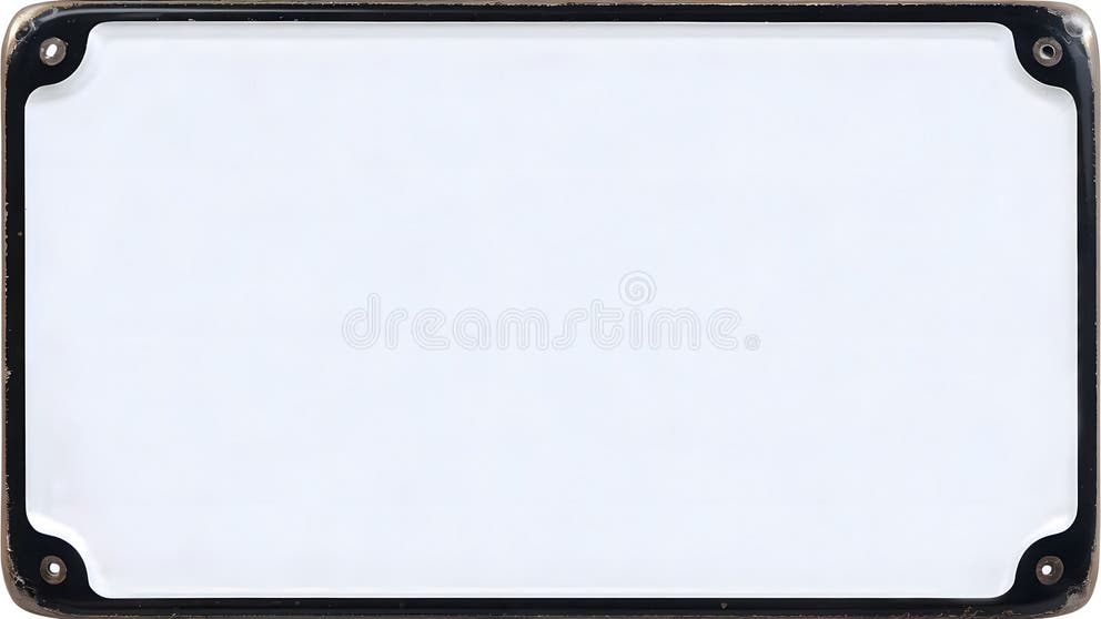 License Plate Border Stock Illustrations – 42 License Plate Border ...