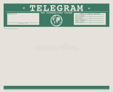 Telegram Form Stock Illustrations – 120 Telegram Form Stock ...