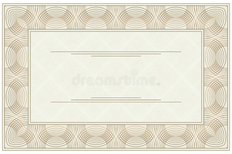 Blank Certificate Watermark Security Stock Illustrations – 1,212 Blank ...