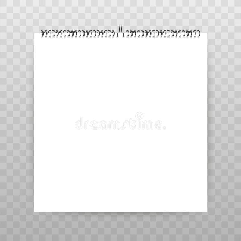 Blank Wall Calendar Spring Stock Illustrations – 315 Blank Wall ...