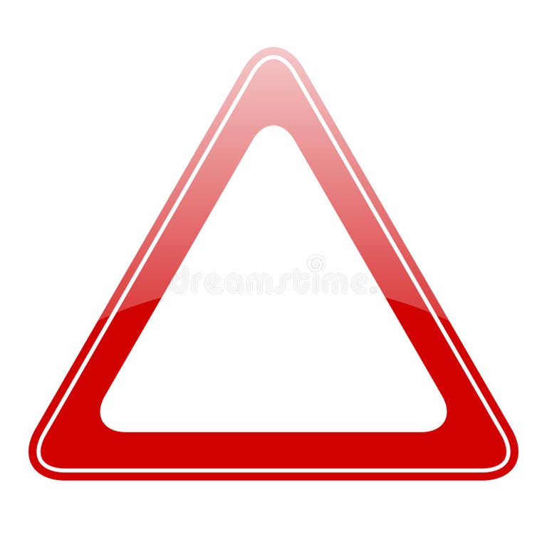 Blank Safety Triangle Sign Stock Illustrations – 2,526 Blank Safety ...
