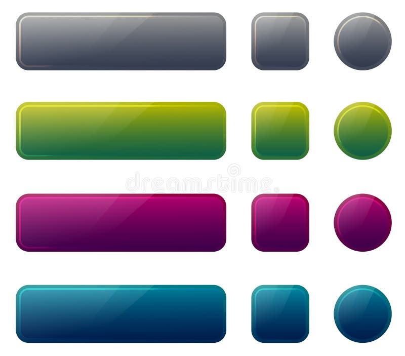 Blank web buttons stock vector. Illustration of background - 14478888 Blank web buttons stock vector. Illustration of background - 14478888