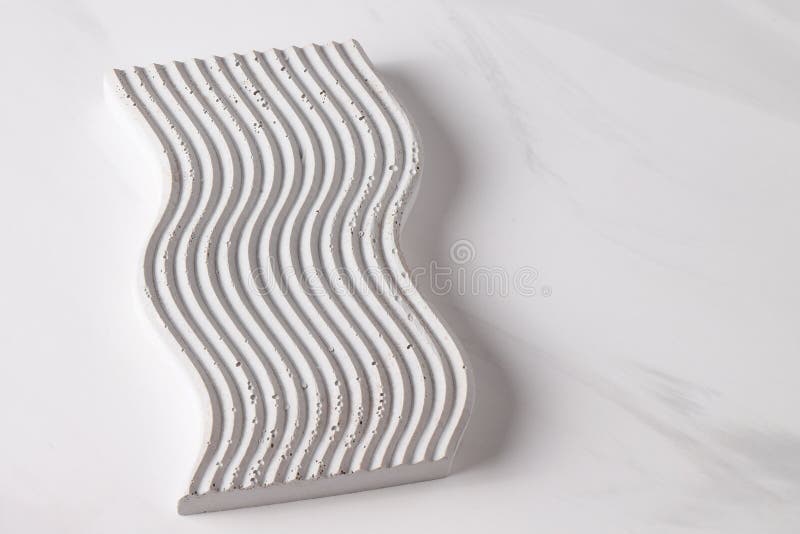 Blank White Arch Wave, Mockup Stand Stock Photo - Image of stand ...