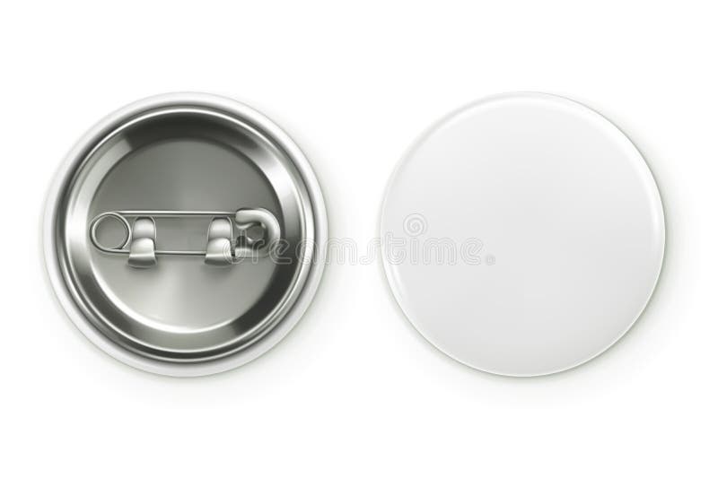 Vector White Badge with Place for Your Text. Stock Vector ...