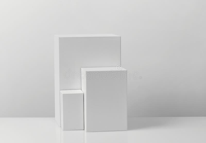 Blank white blocks stock photo. Image of achievement - 234657514