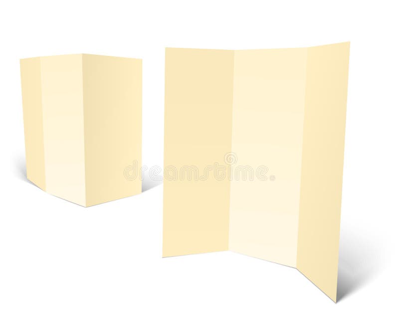 White Booklet Template Mockup Isolated Transparent Background Stock ...